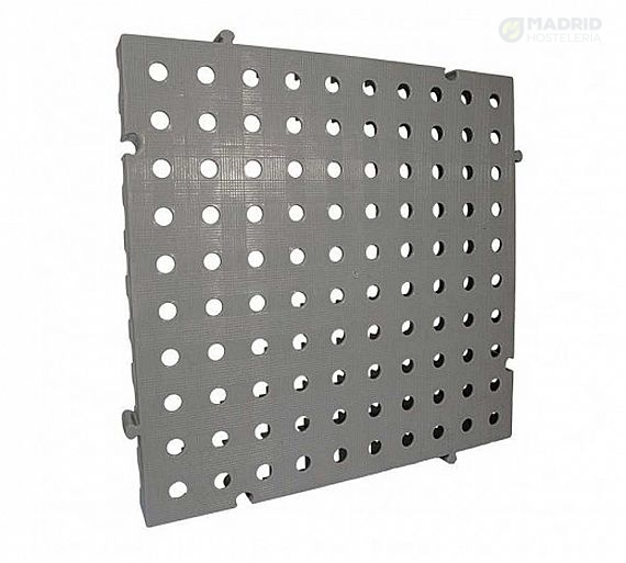 Tecno Sistema Tarima Modular con Orificios Ancho 50 cm Fondo 50 cm ...